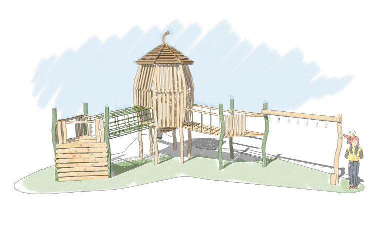 Acorn Unit Play Tower Saltdean Oval Park - Brighton & Hove Council