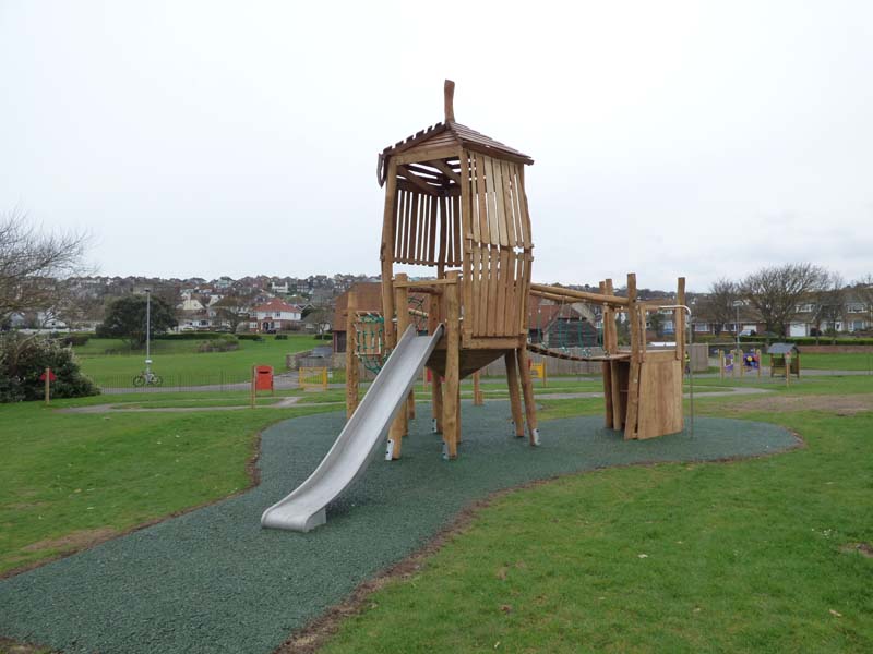 Acorn Unit Play Tower Saltdean Oval Park - Brighton & Hove Council