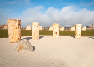 Loose Fill Safety Surfacing Sand Bark Hardwood Chip Installation