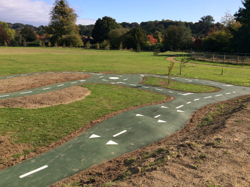 Scooter Track Easebourne PC - Bicycle Track & Playground Installers