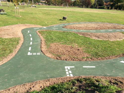 Scooter Track Easebourne PC - Bicycle Track & Playground Installers