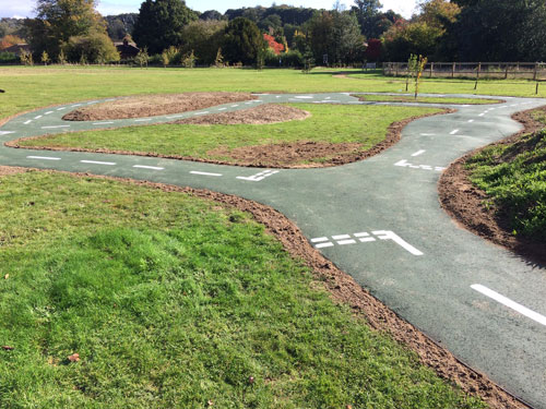 Scooter Track Easebourne PC - Bicycle Track & Playground Installers