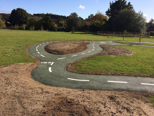 Scooter Track Easebourne PC - Bicycle Track & Playground Installers
