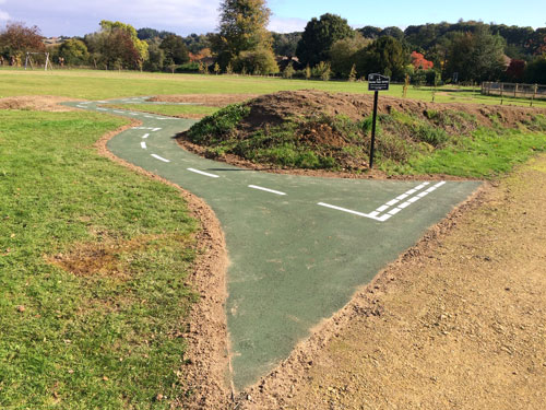 Scooter Track Easebourne PC - Bicycle Track & Playground Installers