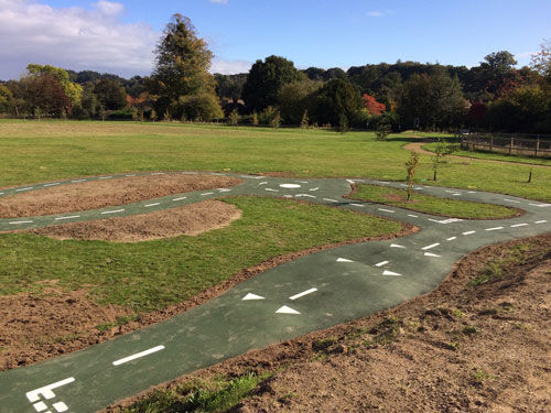 Scooter Track Easebourne PC - Bicycle Track & Playground Installers