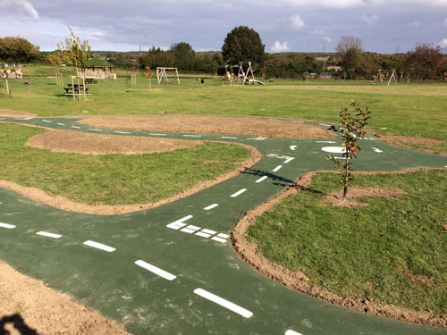 Scooter Track Easebourne PC - Bicycle Track & Playground Installers