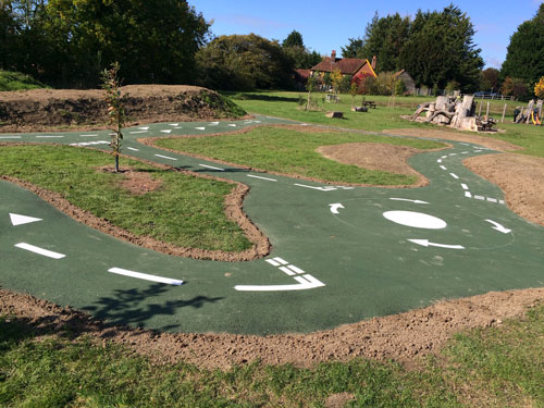 Scooter Track Easebourne PC - Bicycle Track & Playground Installers