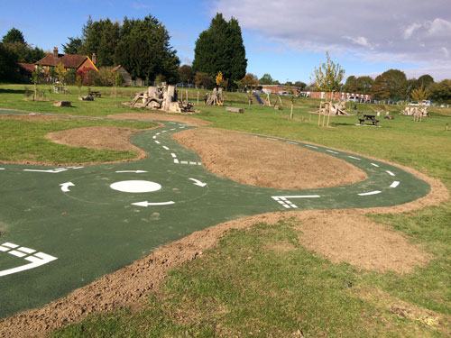 Scooter Track Easebourne PC - Bicycle Track & Playground Installers