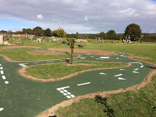 Scooter Track Easebourne PC - Bicycle Track & Playground Installers