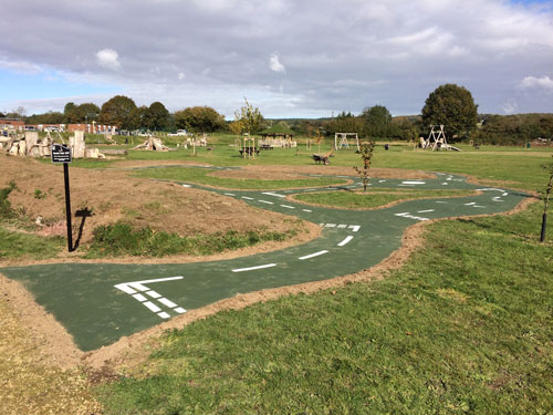 Scooter Track Easebourne PC - Bicycle Track & Playground Installers