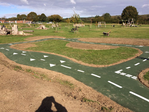 Scooter Track Easebourne PC - Bicycle Track & Playground Installers