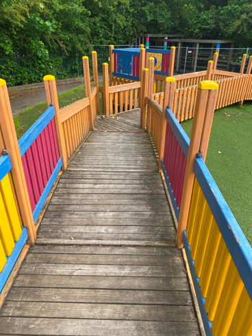 Disability Challengers Guildford - Play Equipment Removal - Playgrounds